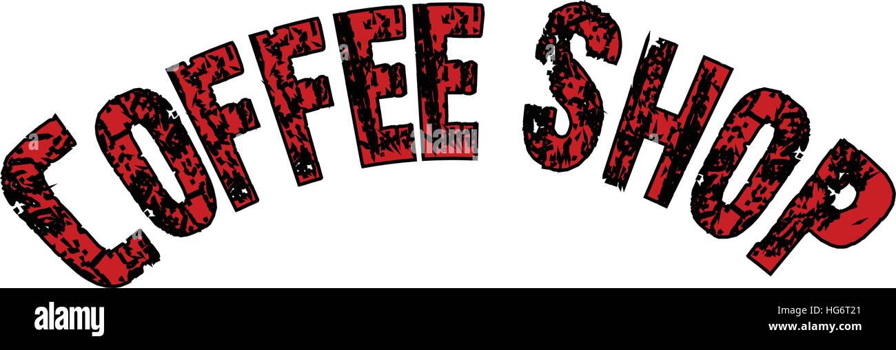 Coffee Shop Sign Stock Vector Image & Art - Alamy