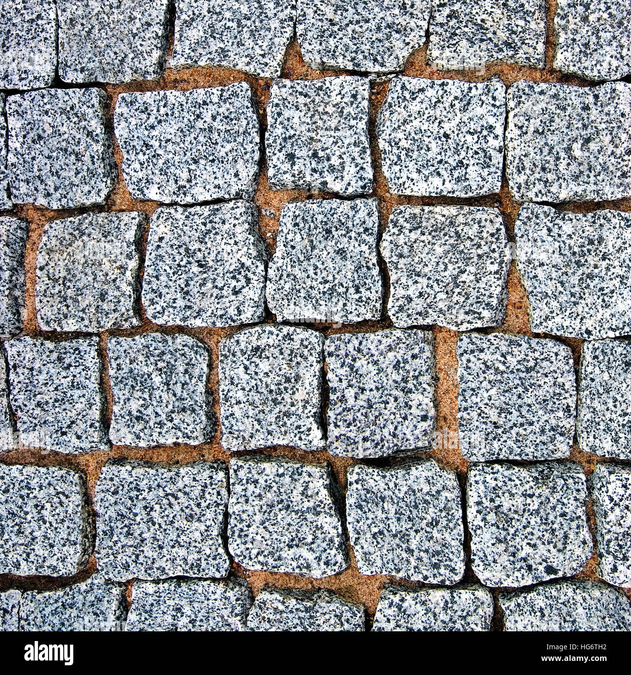 Granite Cobblestone Pavement Texture Background, Large Detailed Stone ...