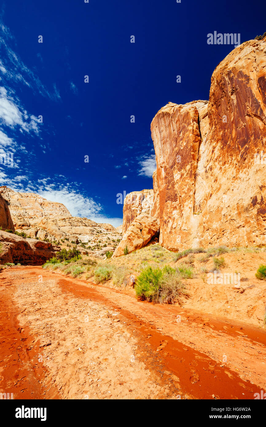 Grand Wash is a famous gorge that cuts its way through the upper ...