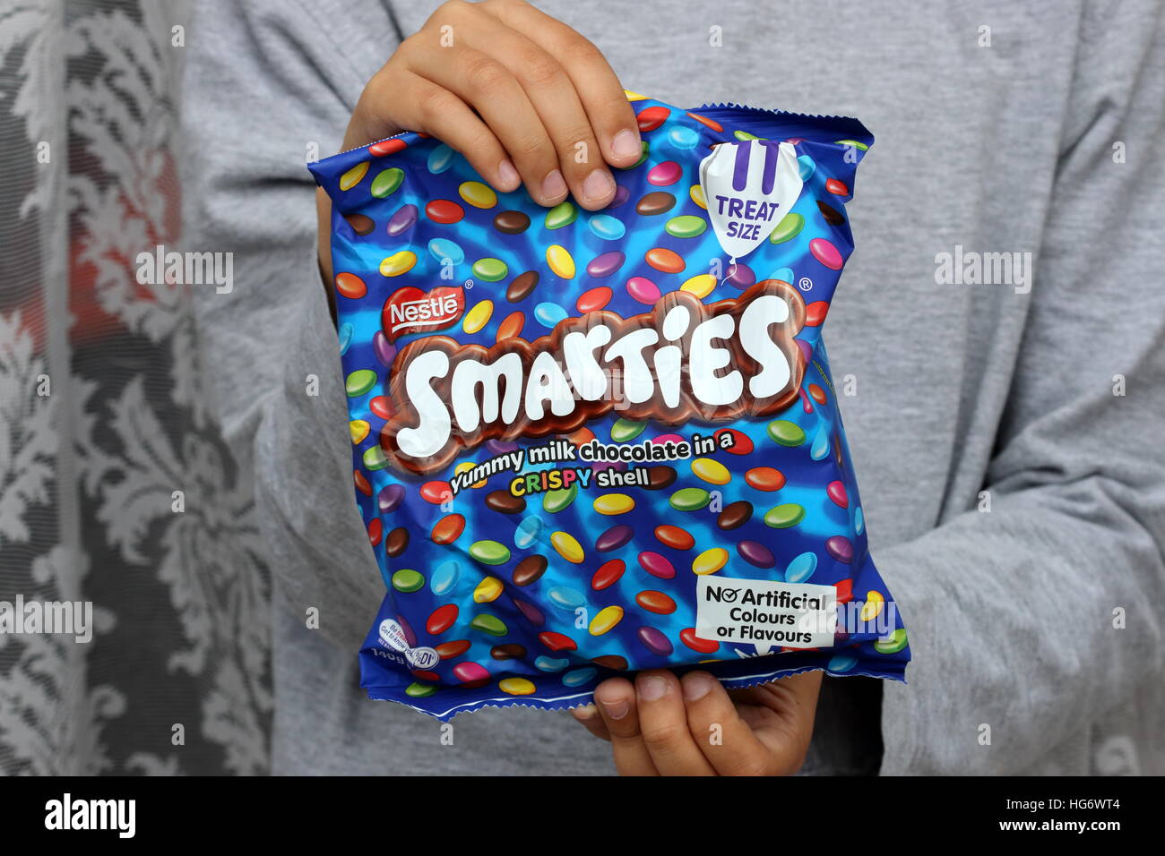 Smarties box hi-res stock photography and images - Alamy