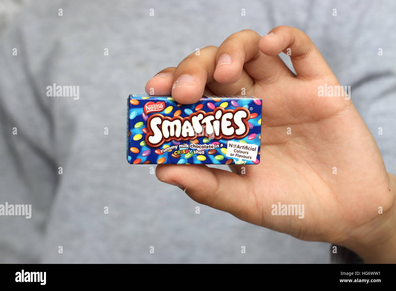 Smarties box hi-res stock photography and images - Alamy