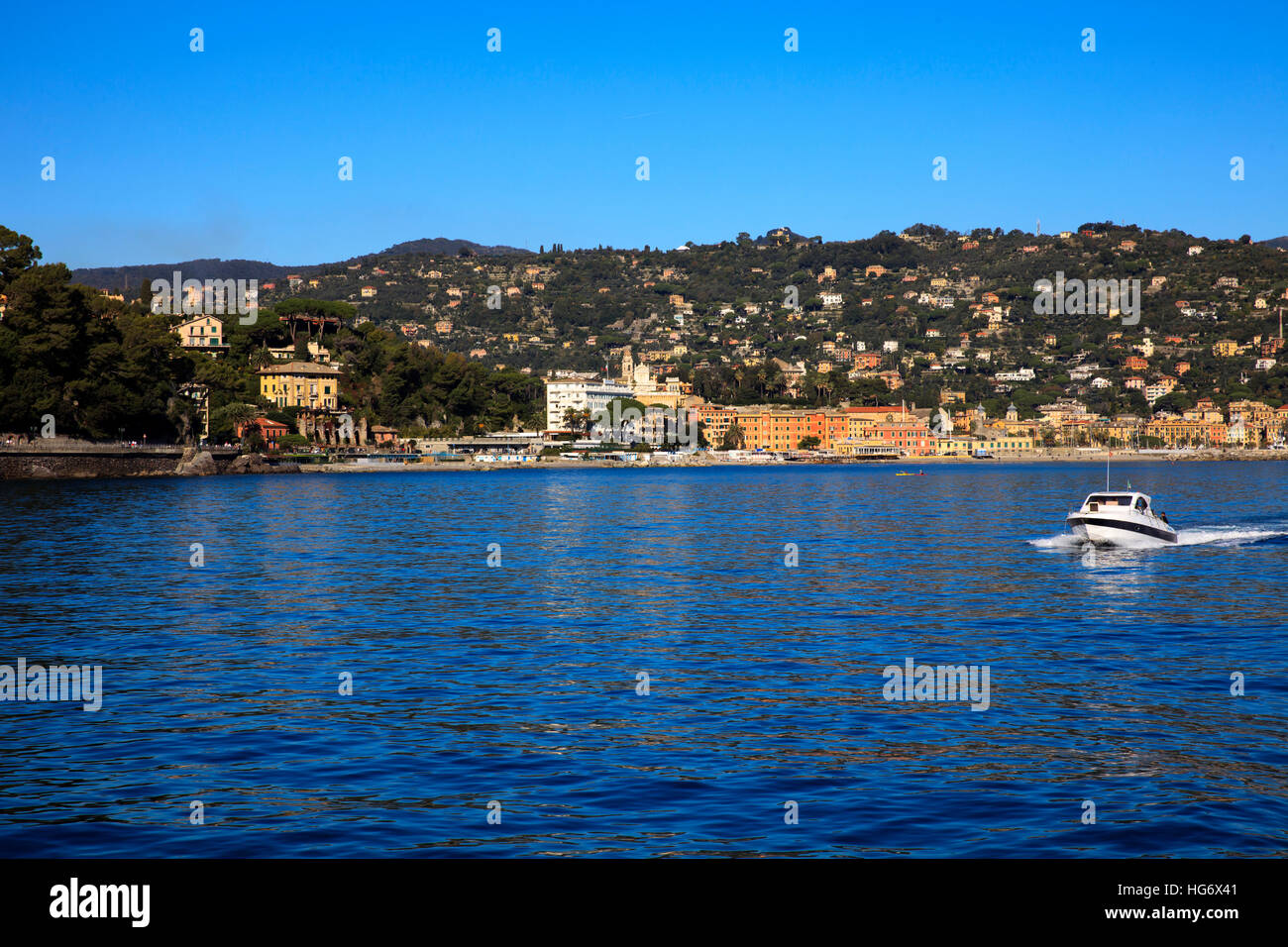Santa Margherita Ligure, Genova, Liguria, Italy Stock Photo - Alamy