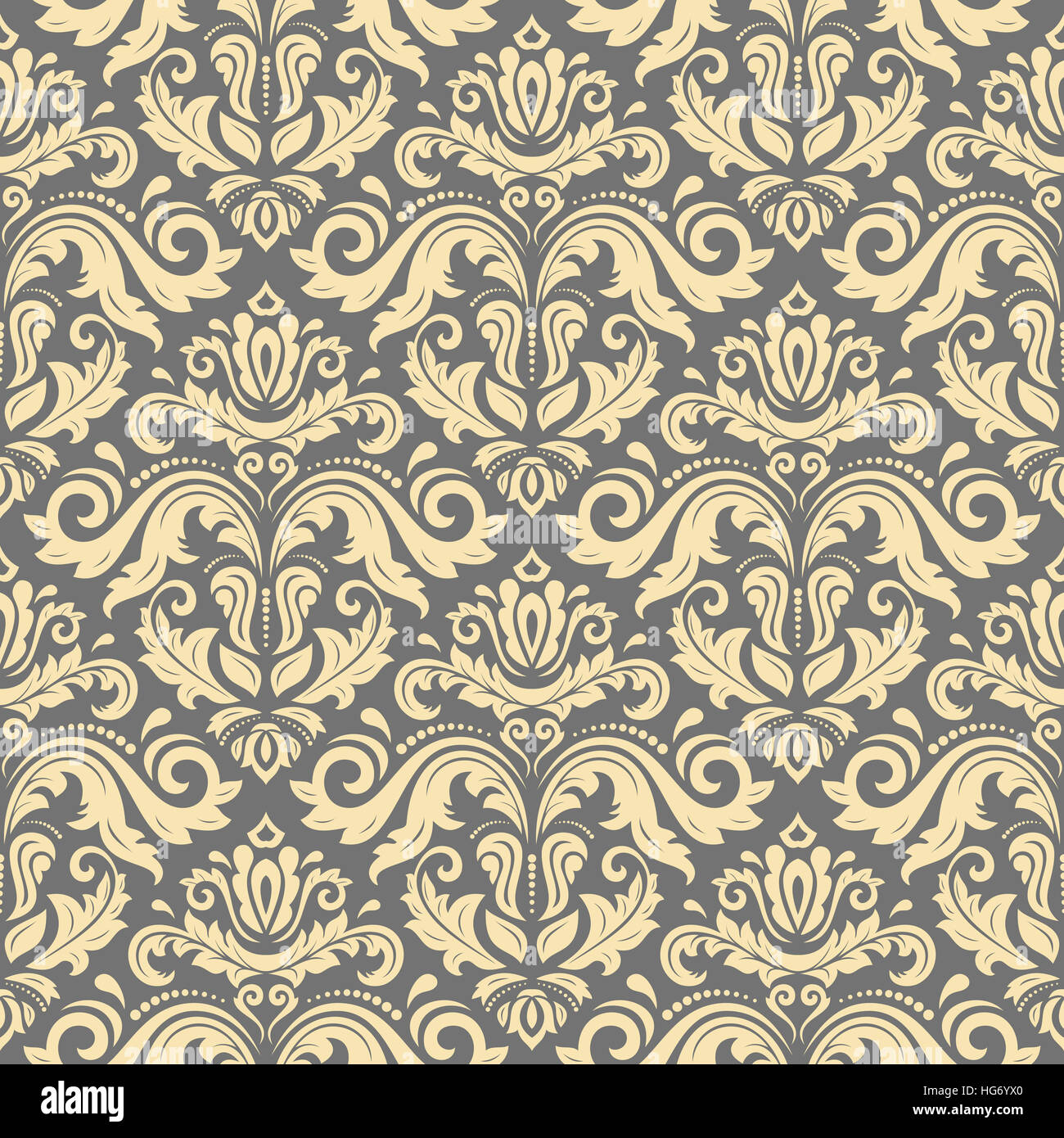 Seamless Wallpaper in the Style of Baroque Stock Photo - Alamy
