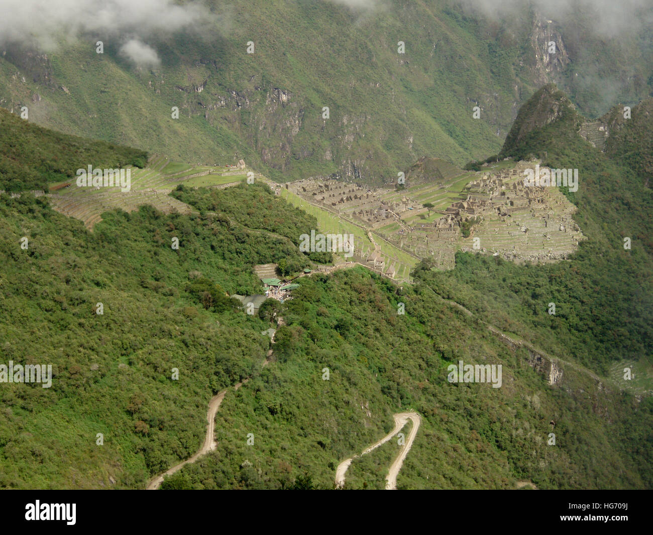 machu picchu trek Stock Photo - Alamy