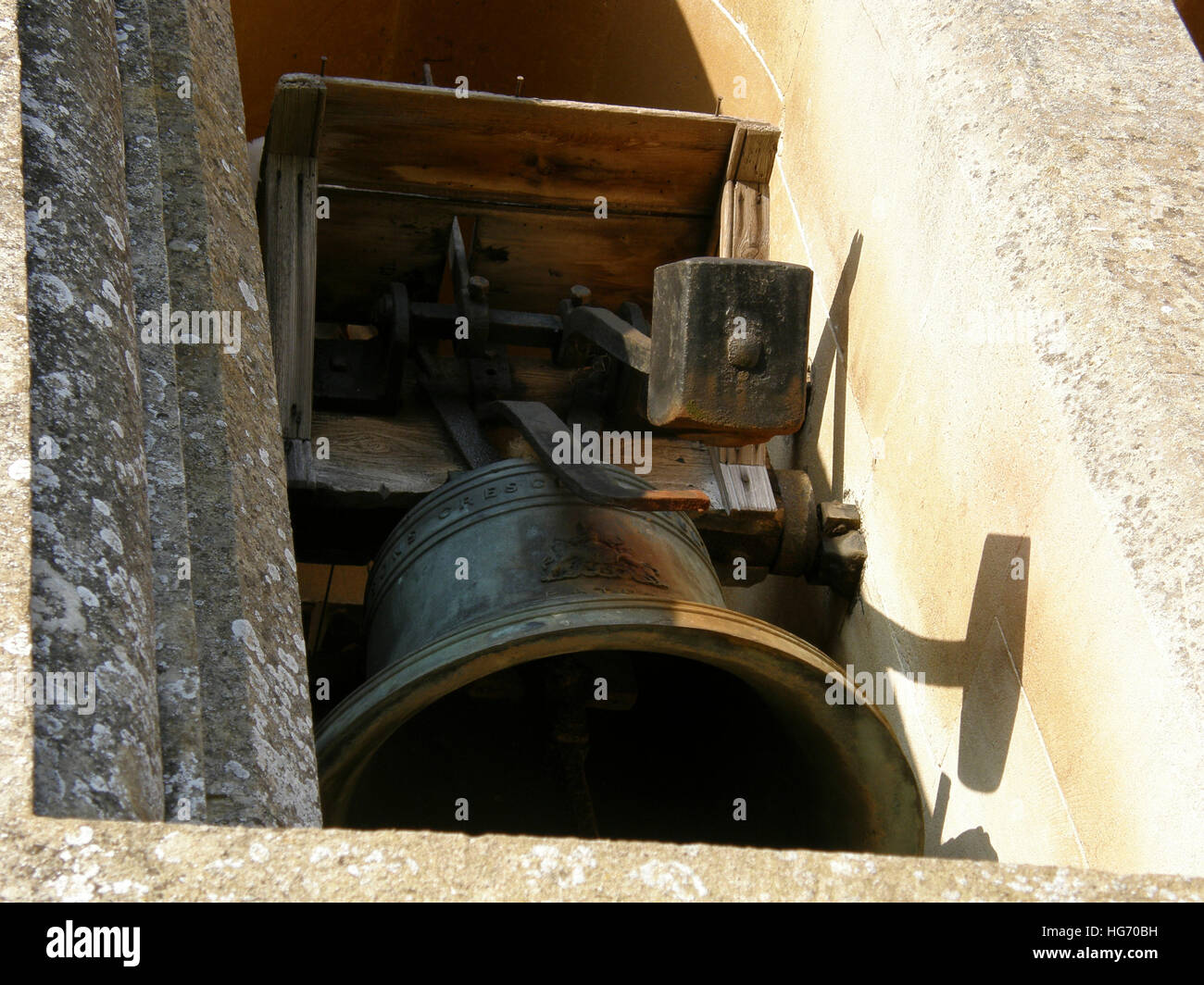 English church bell Stock Photo - Alamy