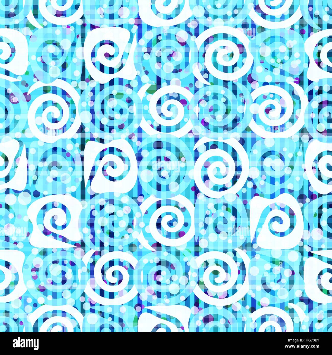 Seamless spiral abstraction Stock Vector Images - Alamy