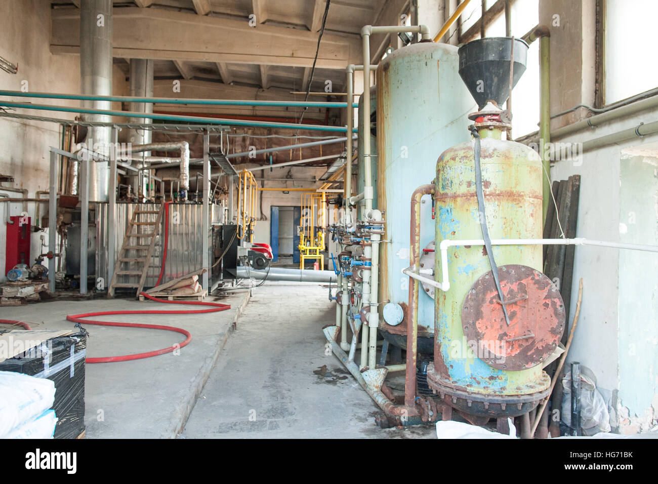 old production machine. manufactory Stock Photo - Alamy