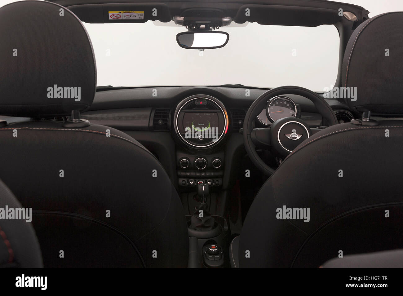 Mini cooper interior hi-res stock photography and images - Alamy