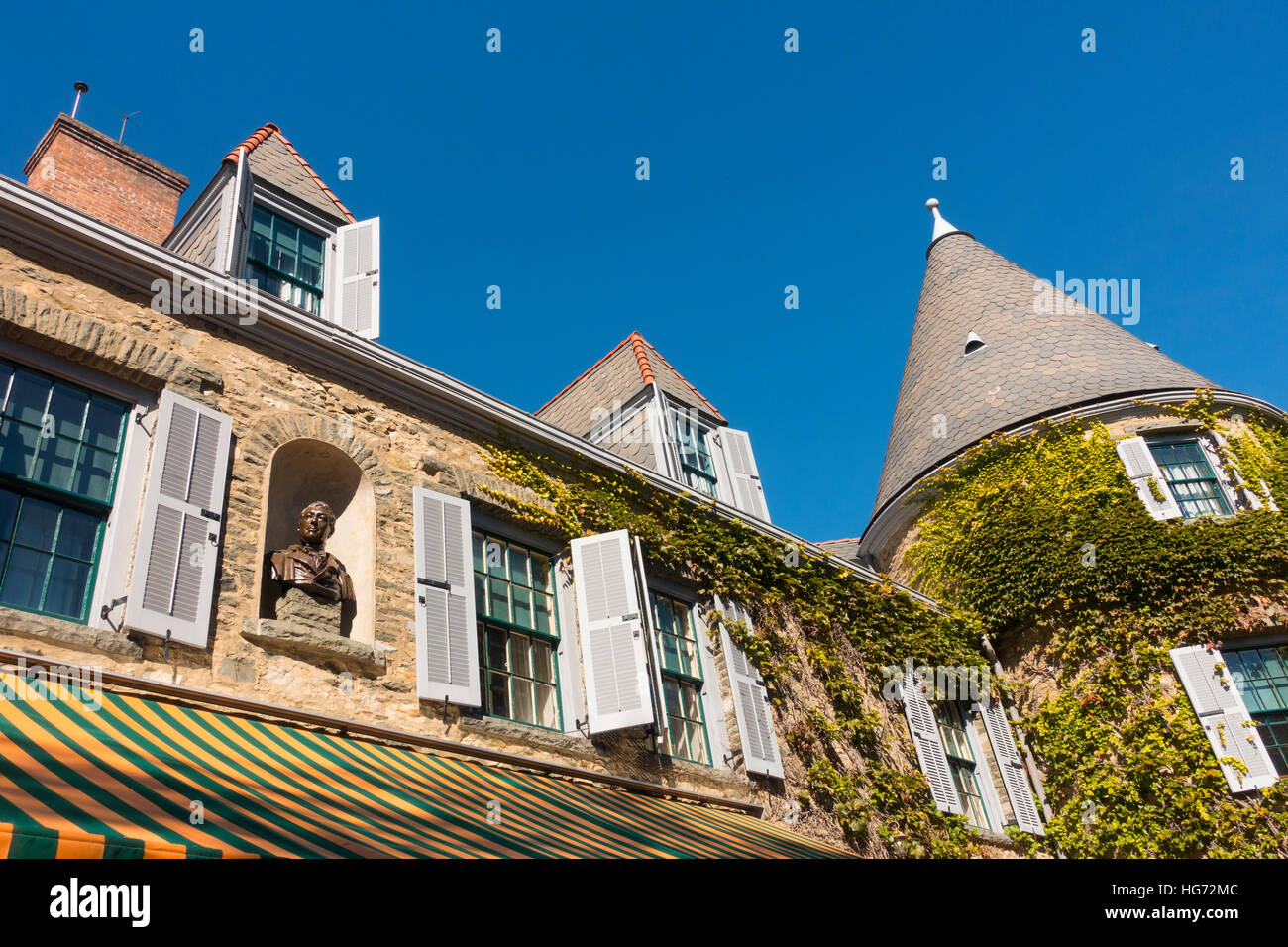 Grey towers national historic site Milford PA Stock Photo - Alamy