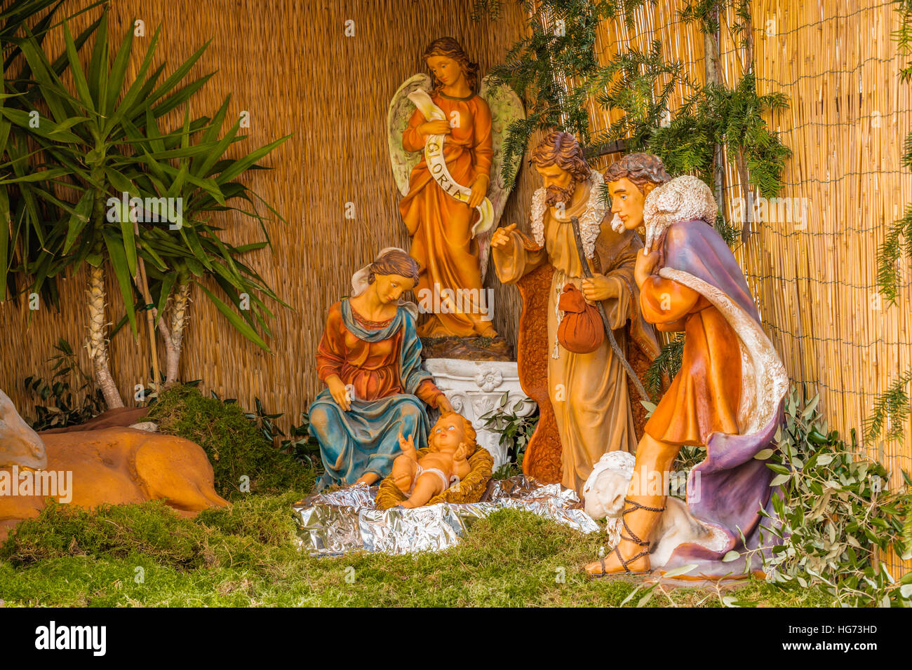 Baby Jesus Manger Crib