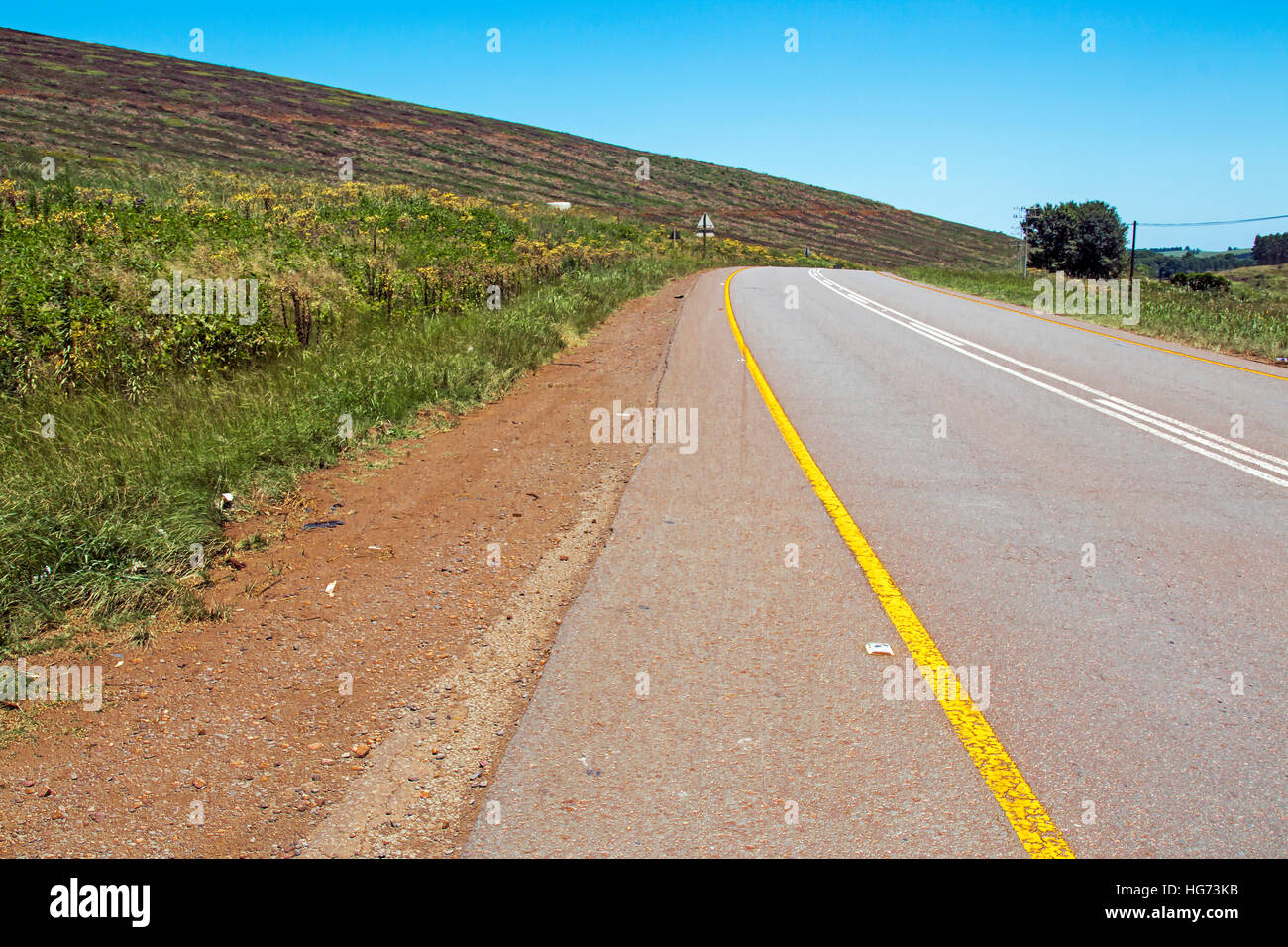 Sloped road hi-res stock photography and images - Alamy