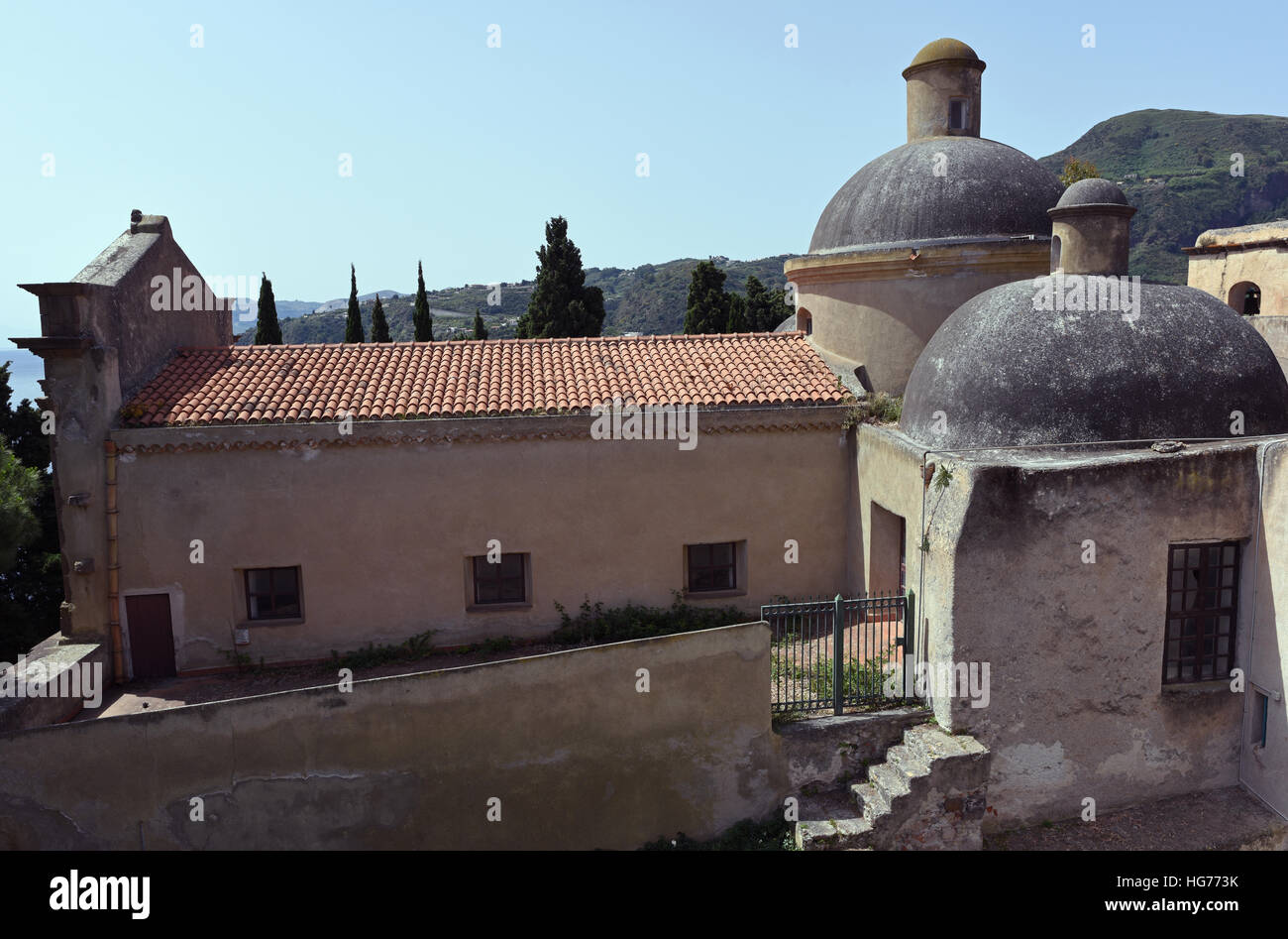 Archaeological Museum in Lipari, Aeolian Islands Stock Photo - Alamy