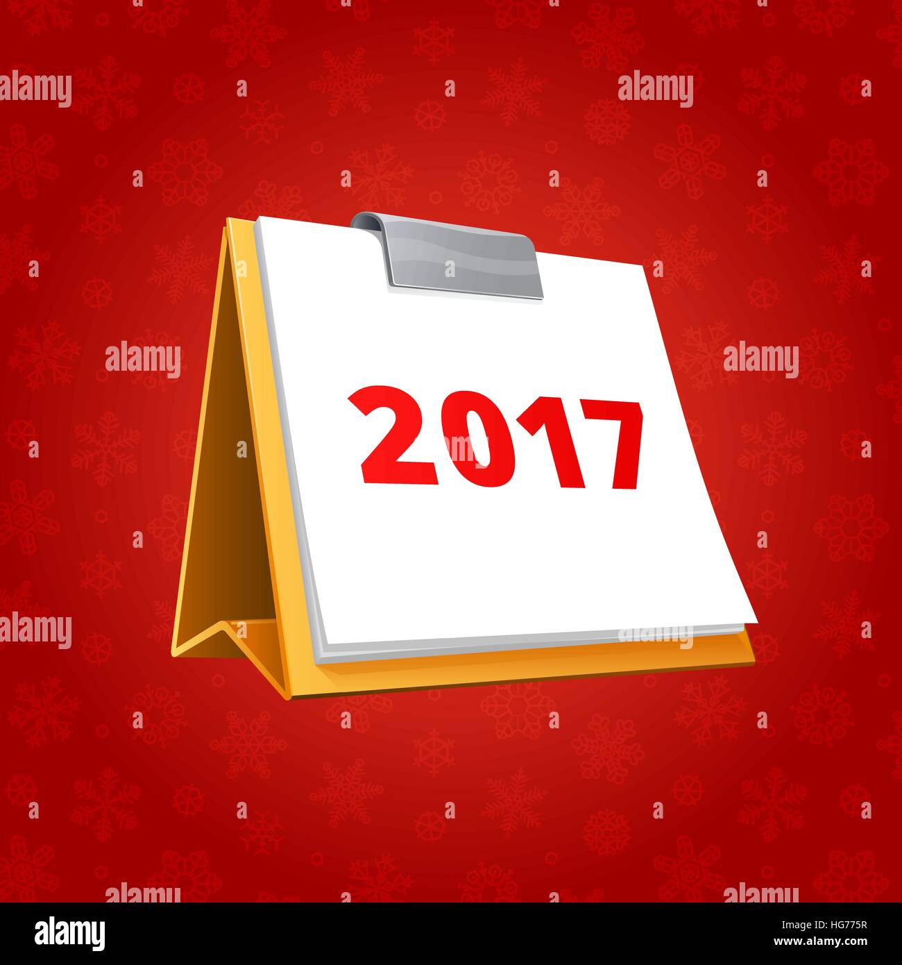 Icon new year table Stock Vector Images - Alamy
