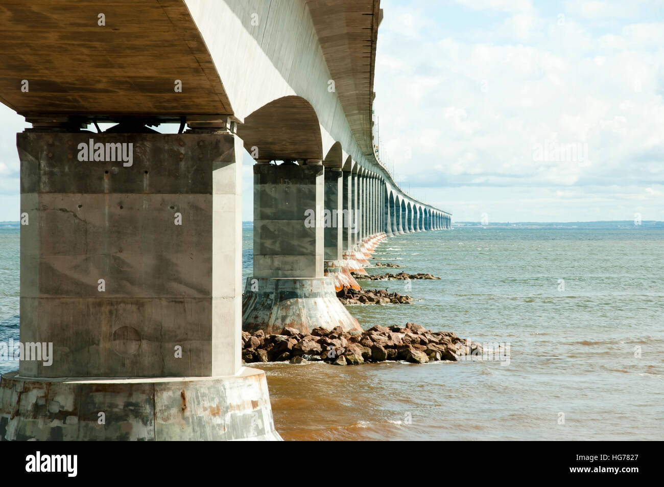 Confederation Bridge - Canada Stock Photo - Alamy