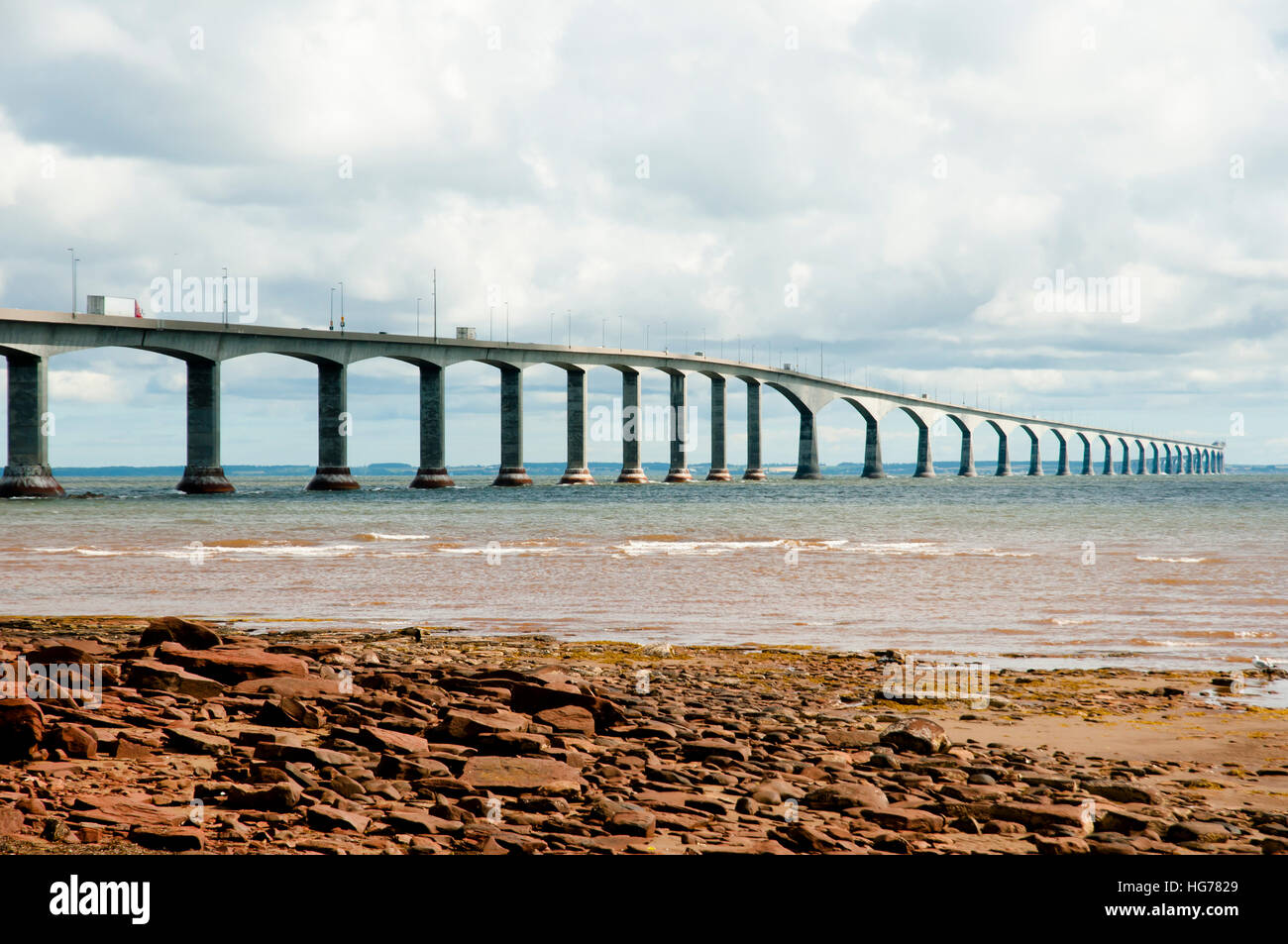 Confederation Bridge - Canada Stock Photo - Alamy