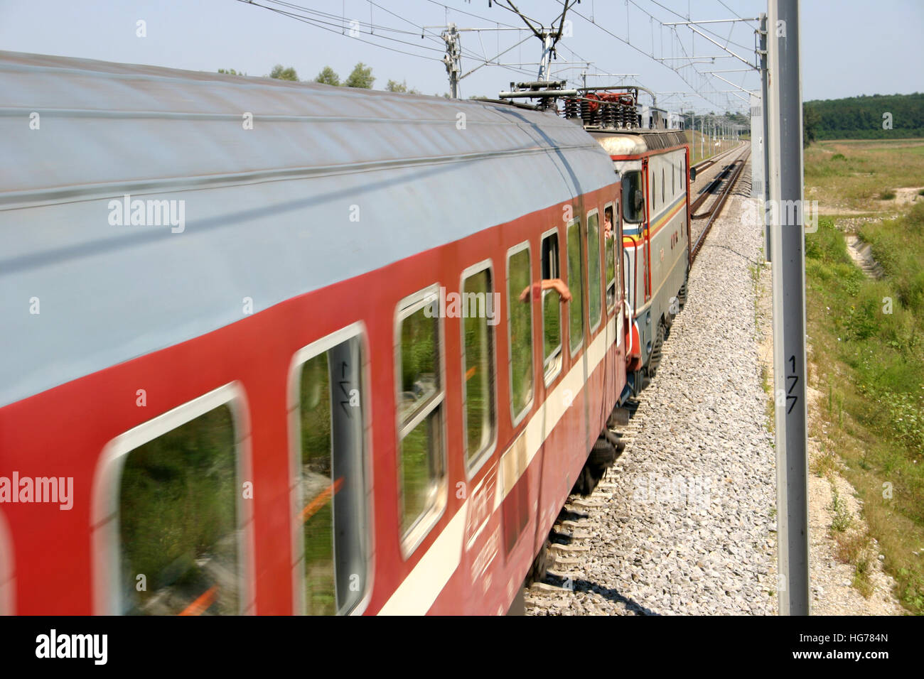 Railway locomotive engineering passenger hi-res stock photography and ...
