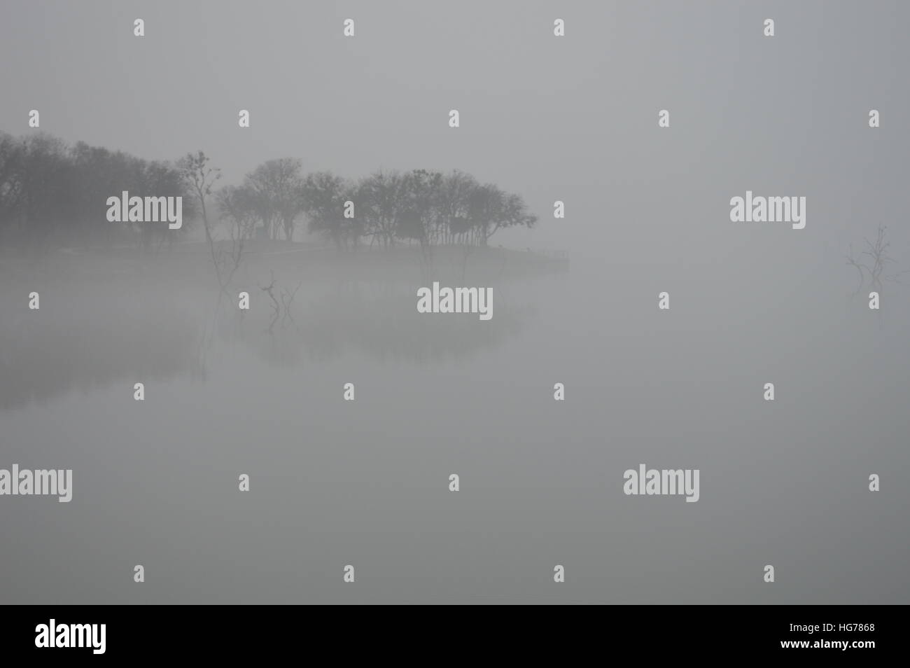 In the distant Fog Stock Photo - Alamy