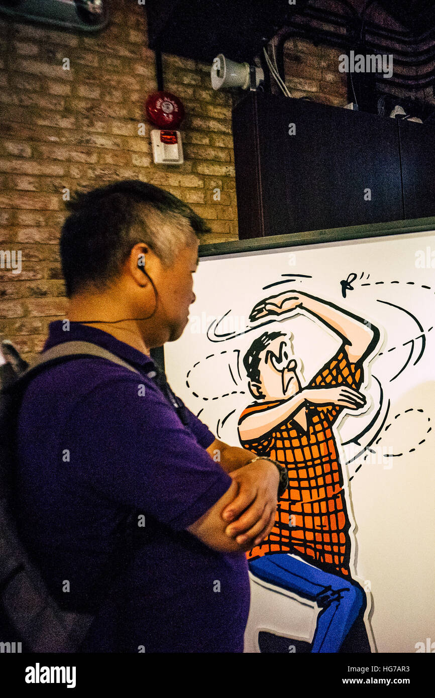 Wong Chak Indulging in Imagination - Exhibition of Old Master Q's ...