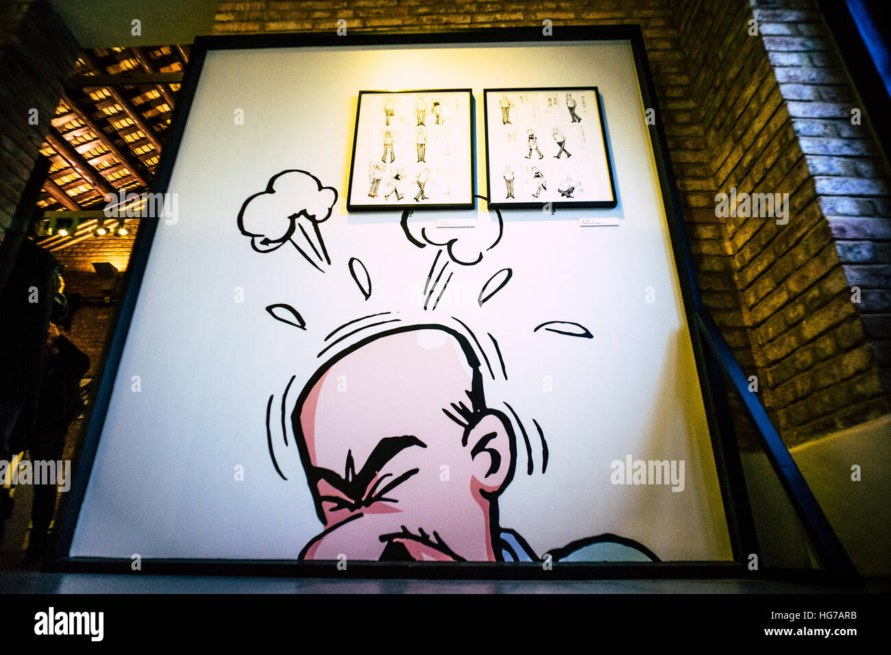 Wong Chak Indulging in Imagination - Exhibition of Old Master Q's ...