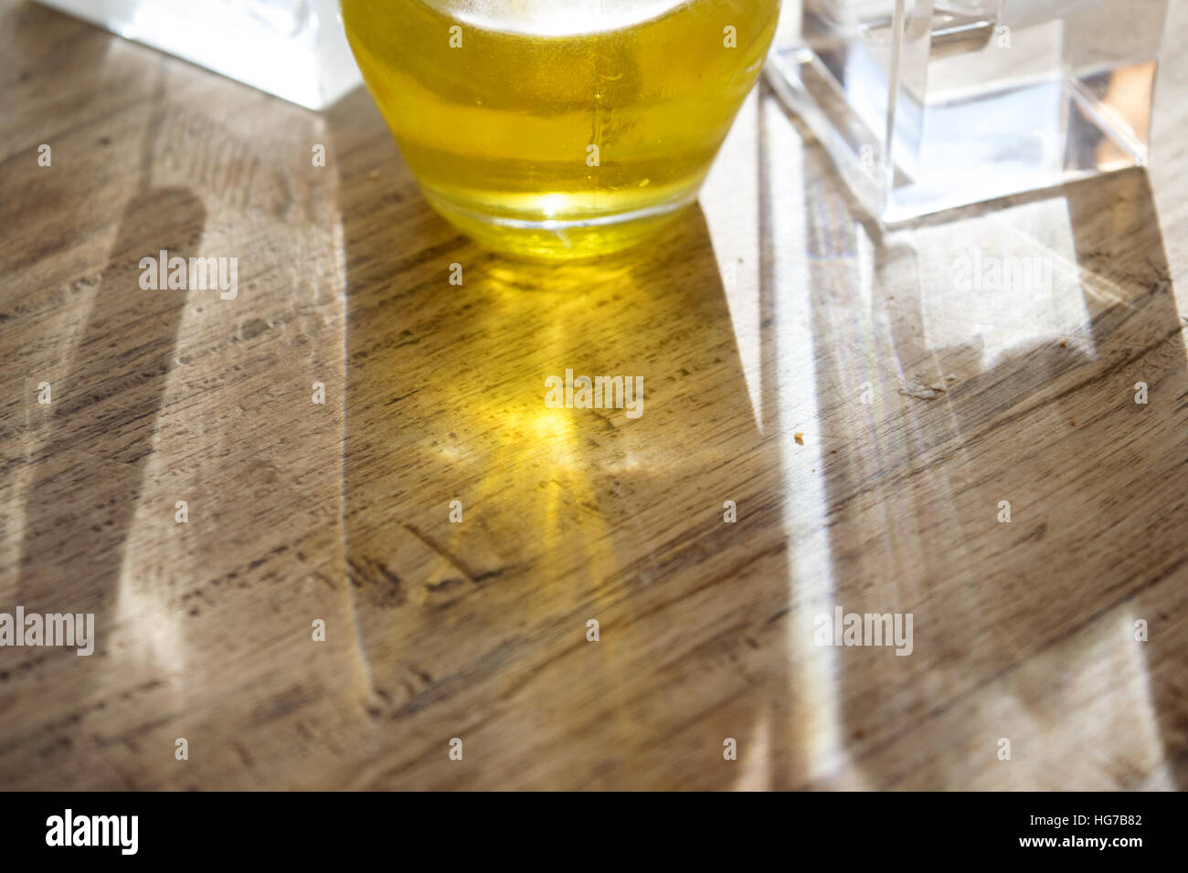 rays of light filtered from colored glasses Stock Photo - Alamy