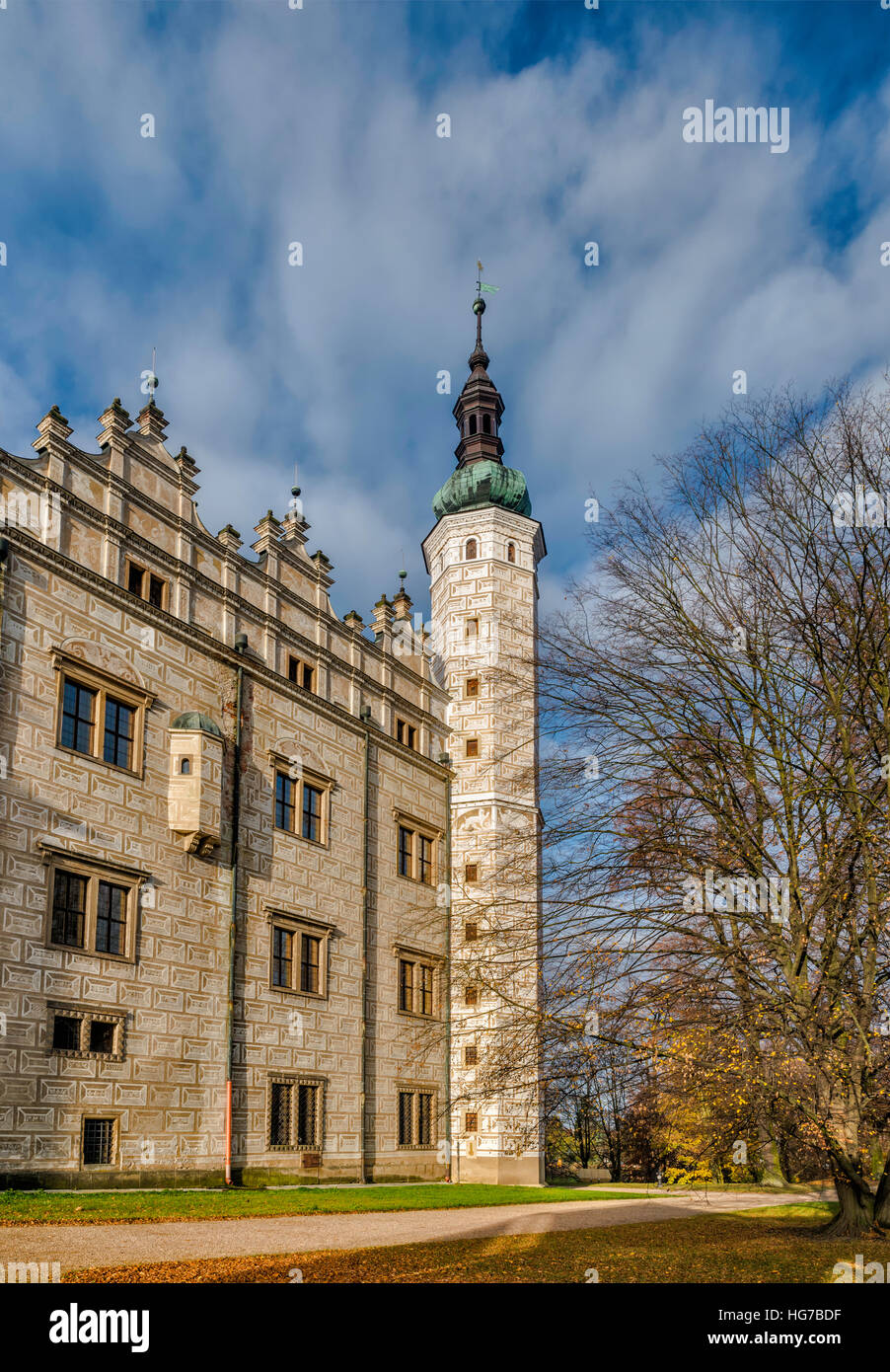 Litomysl Castle, 16th century, Renaissance style, UNESCO World Heritage ...
