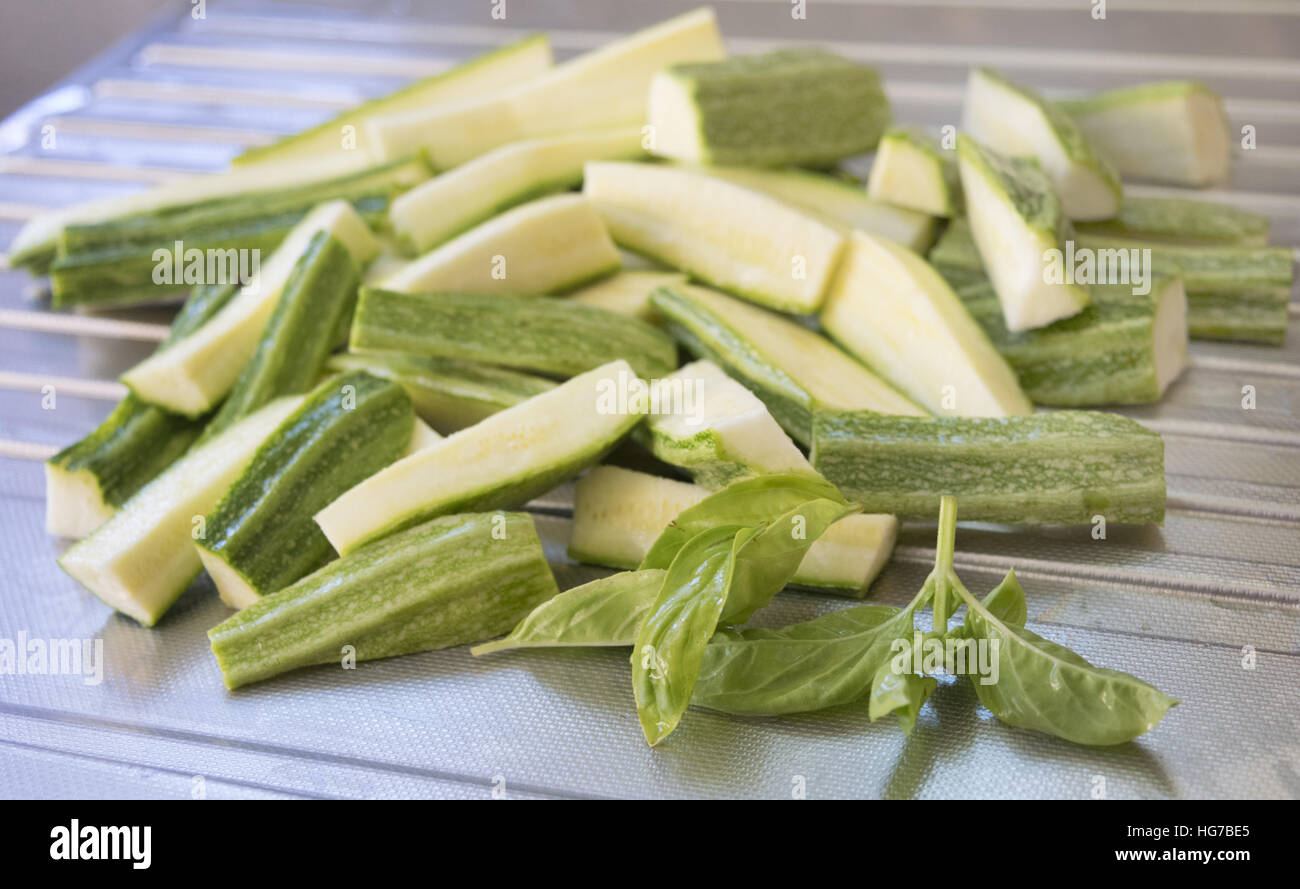Zucchini sticks hi-res stock photography and images - Alamy