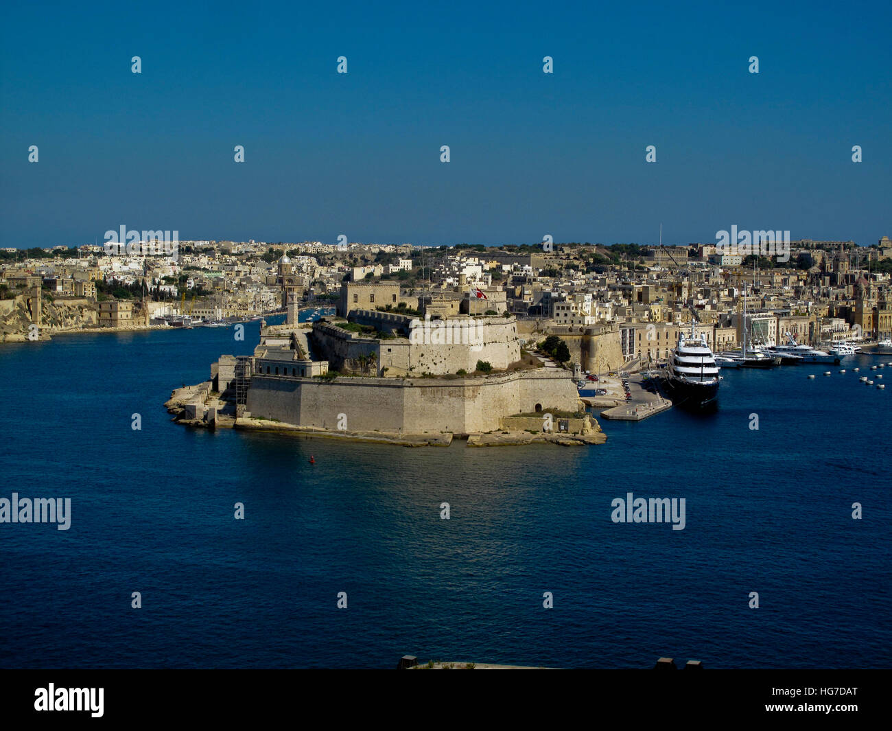 The Grand Harbor in Malta Stock Photo - Alamy