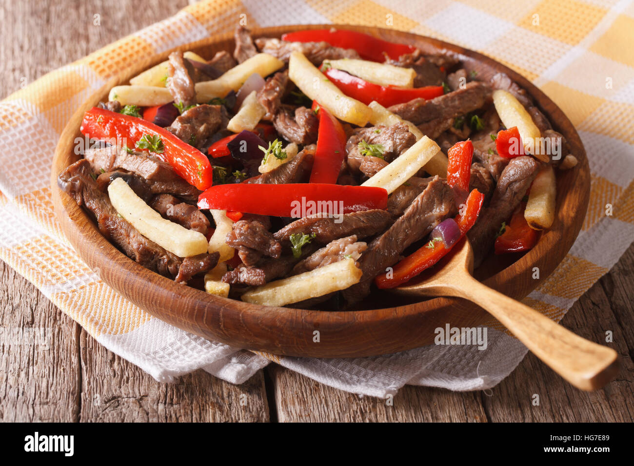Peruvian typical food rice hi-res stock photography and images - Alamy
