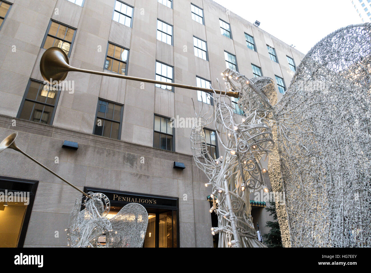 Rockefeller center promenade hi-res stock photography and images - Alamy