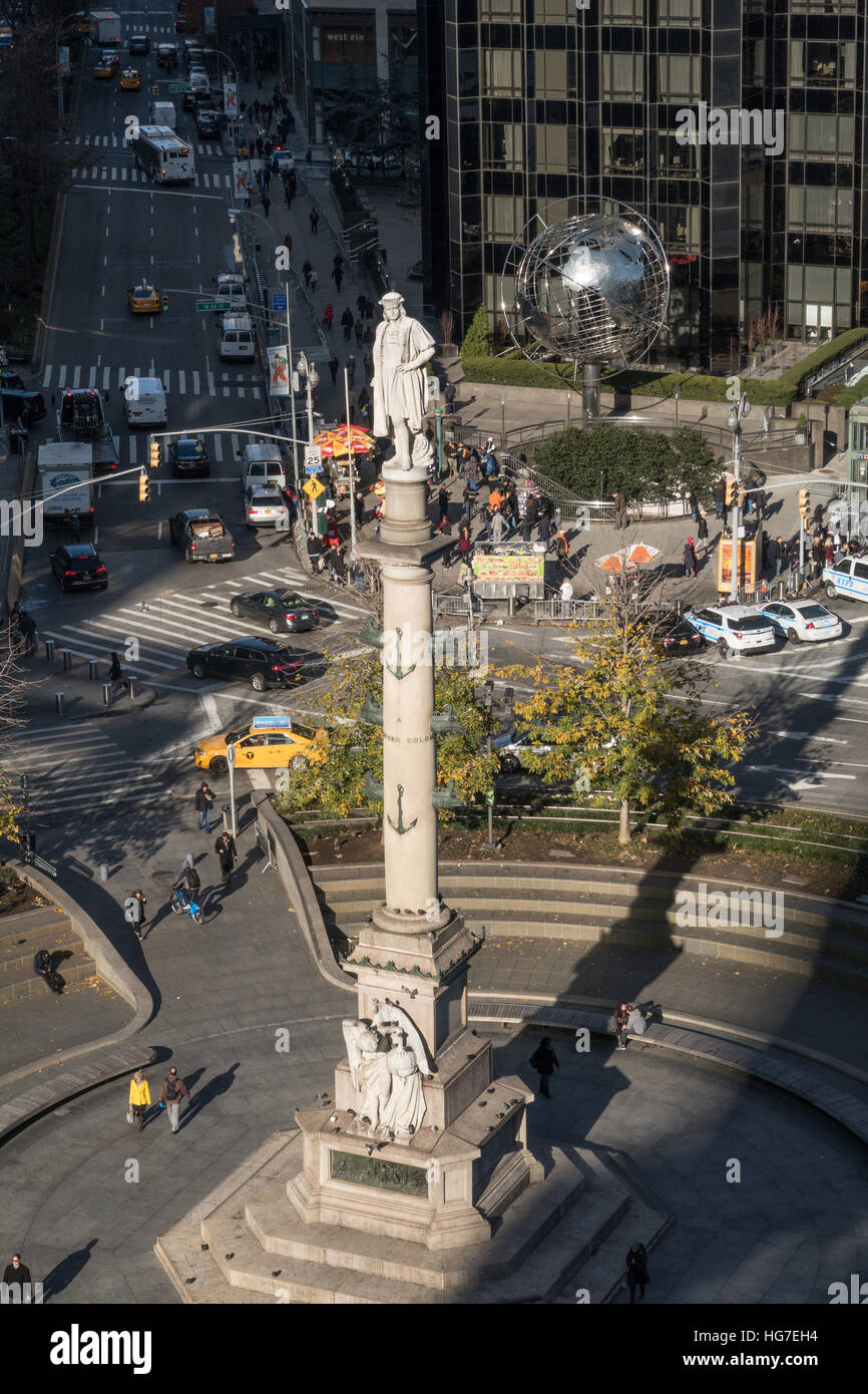 Columbus Circle, NYC Stock Photo - Alamy