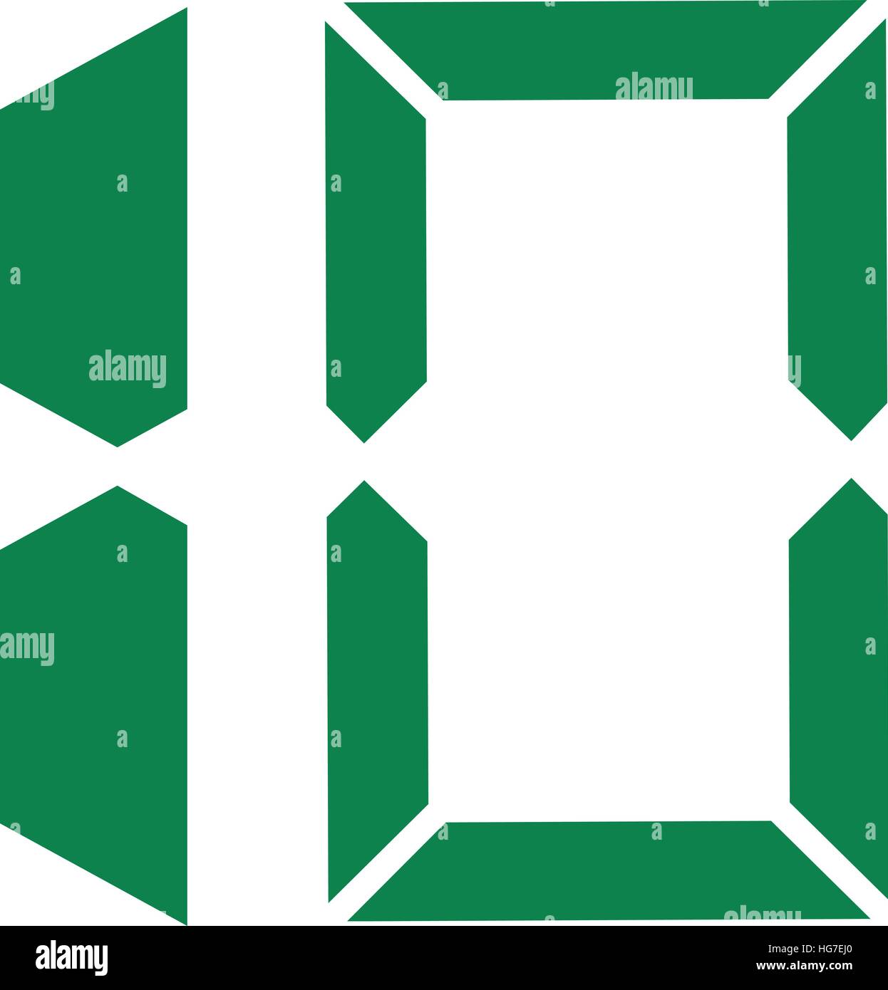 Ten digital number 10 Stock Vector Image & Art - Alamy