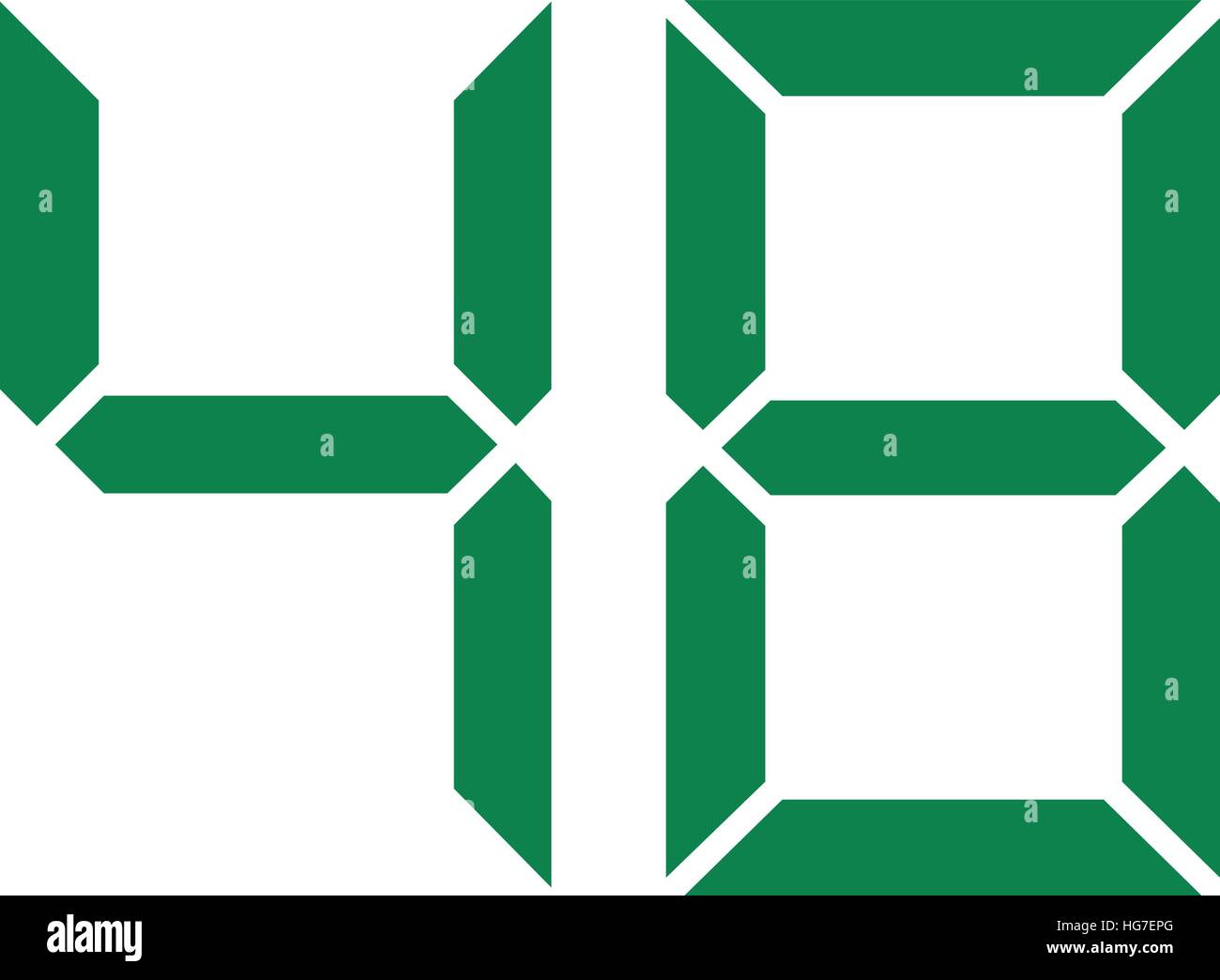 Number 48 Stock Vector Images - Alamy