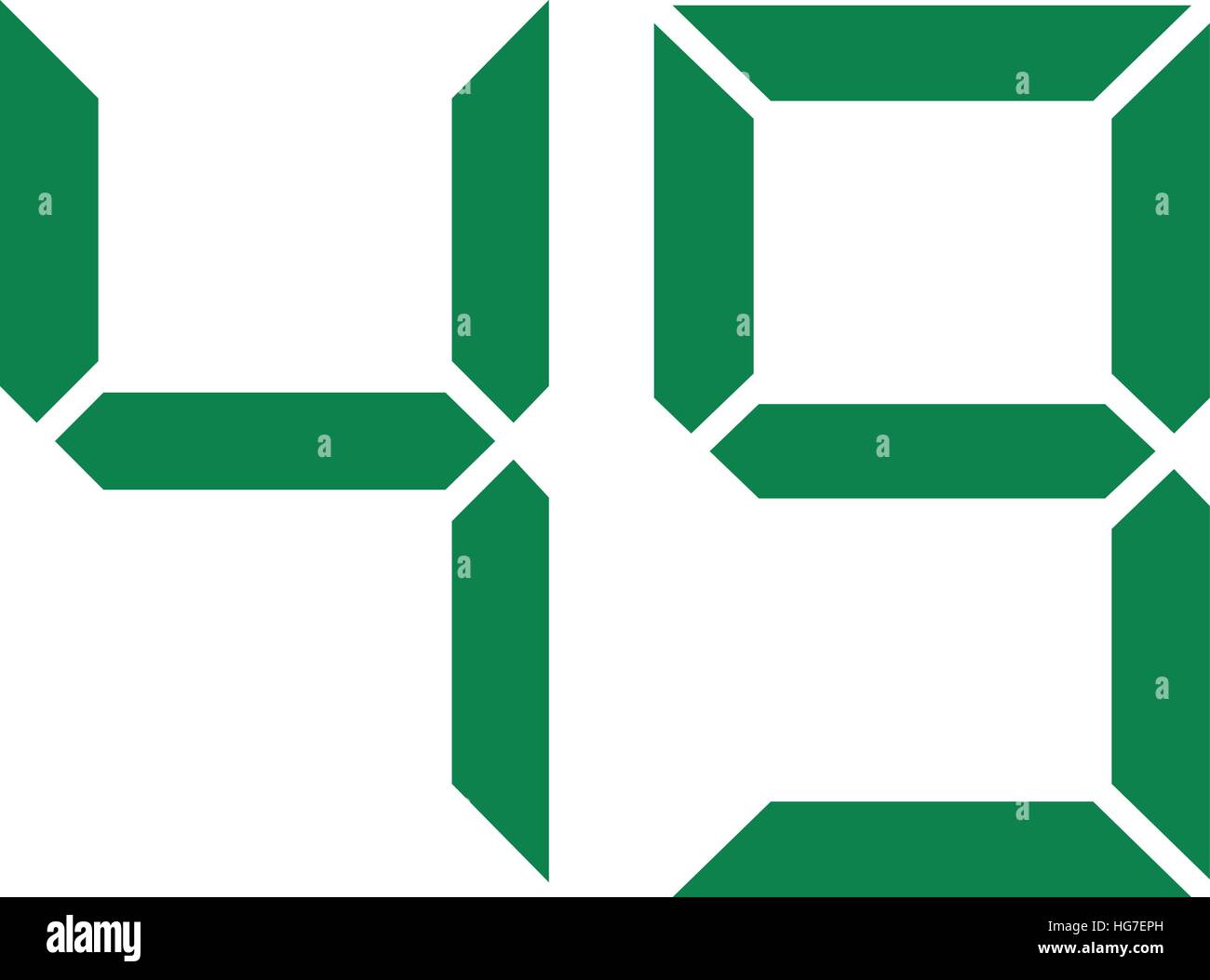 Number 49 Stock Vector Images - Alamy