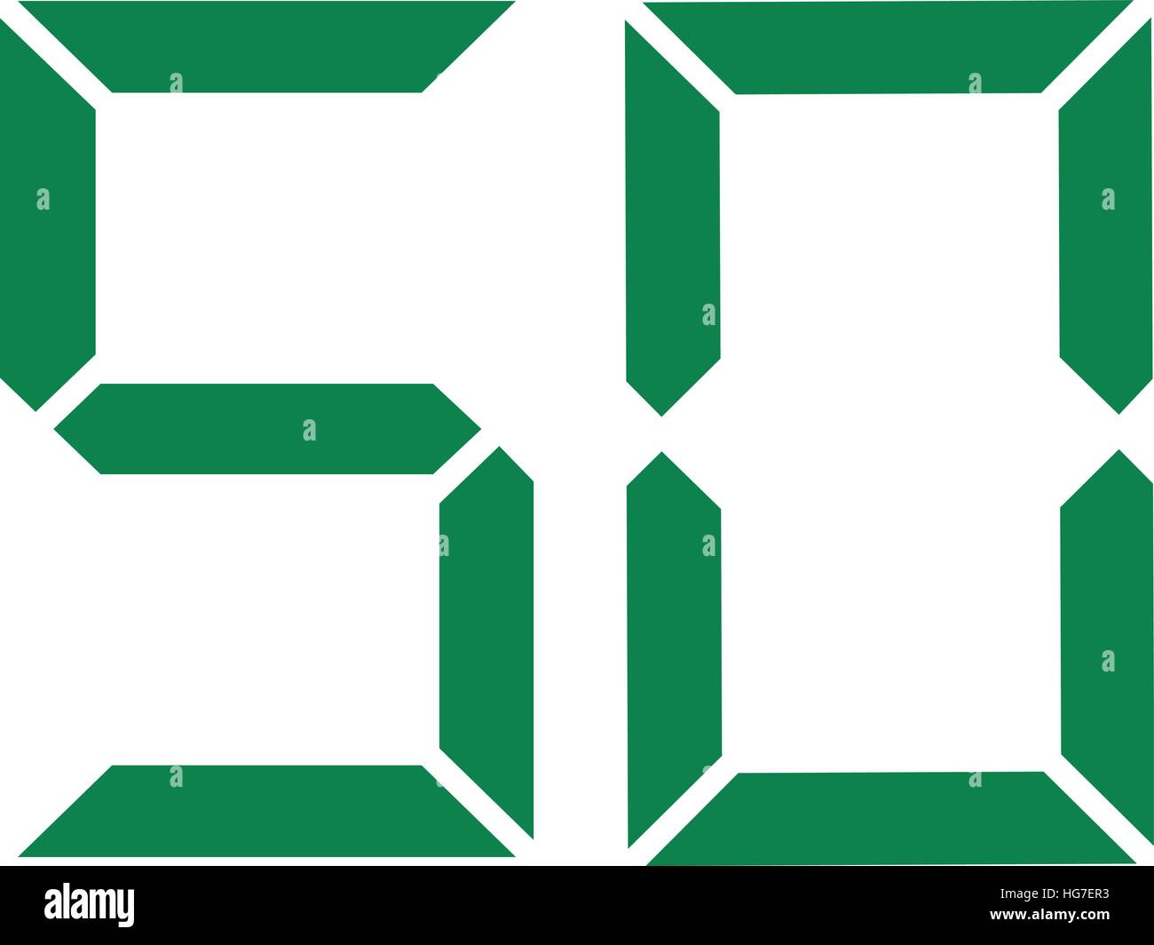 Number 50 Stock Vector Images - Alamy