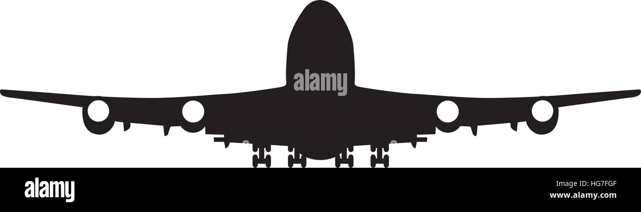 Airplane plane aeroplane take off Stock Vector Images - Alamy