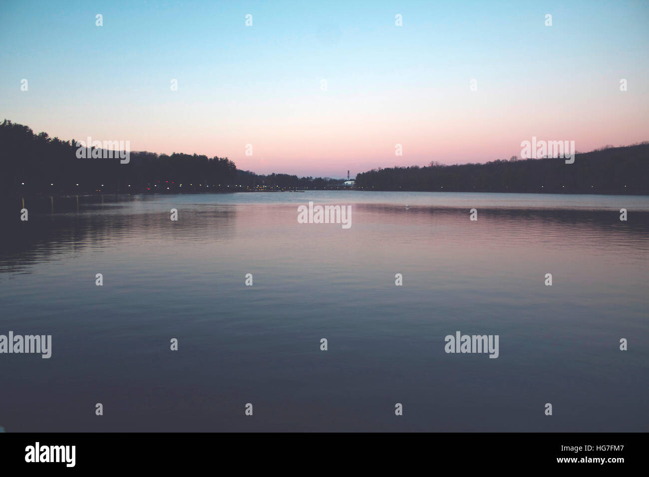 The Calm river Stock Photo - Alamy