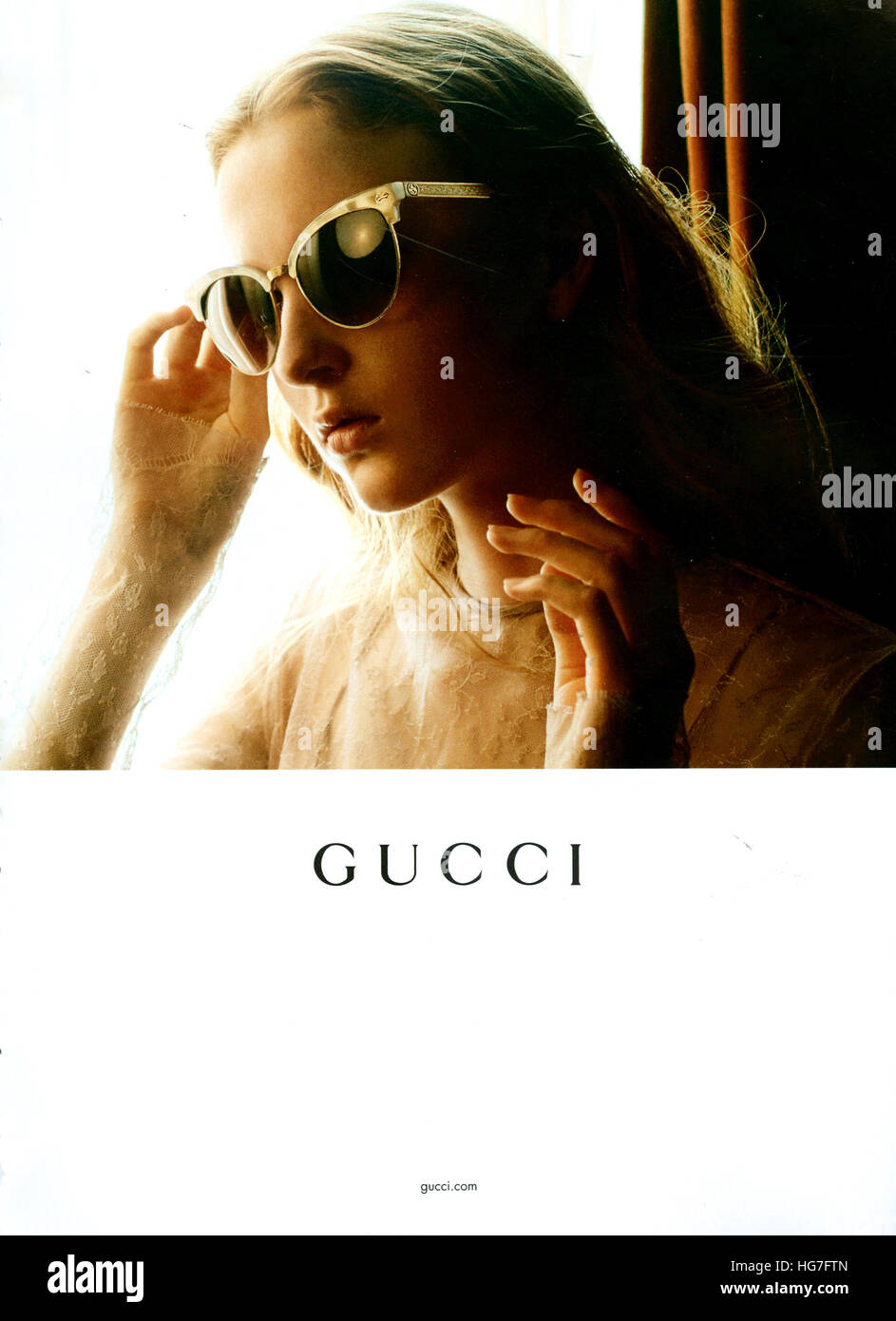 2010s Uk Gucci Magazine Advert High Resolution Stock Photography and ...