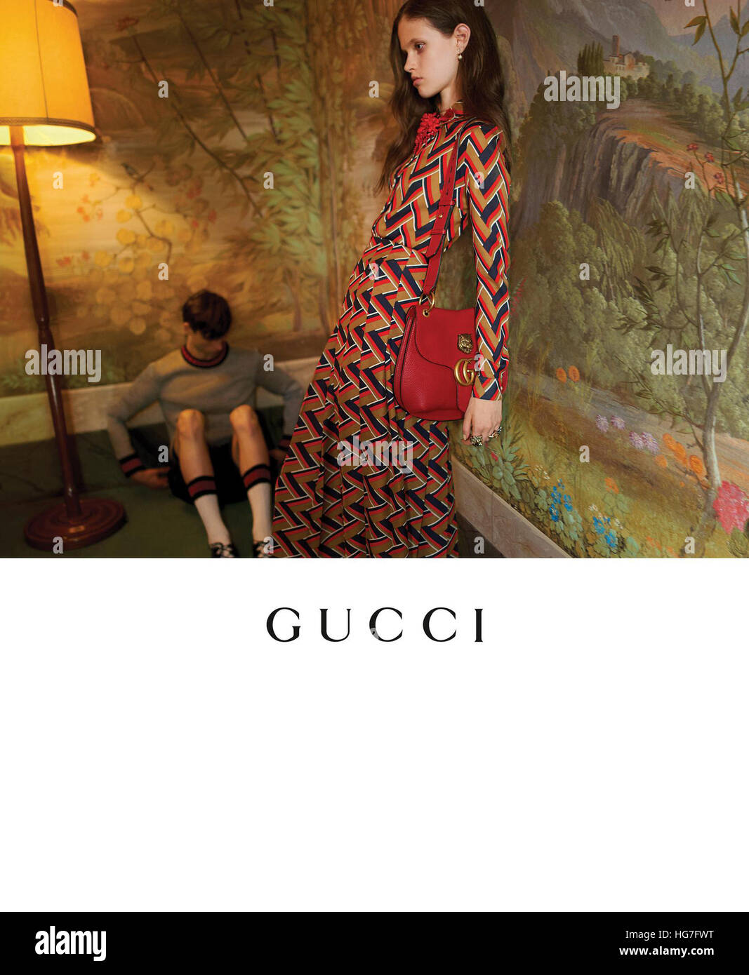 Gucci controversial advert hi-res stock photography and images - Alamy