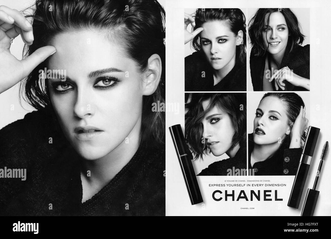 2010s UK Chanel Magazine Advert Stock Photo - Alamy