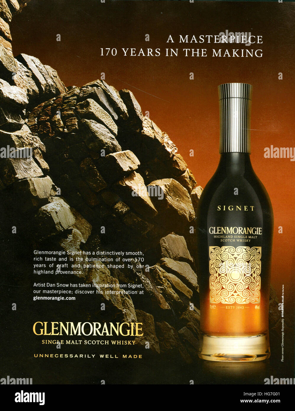 Glenmorangie signet hi-res stock photography and images - Alamy