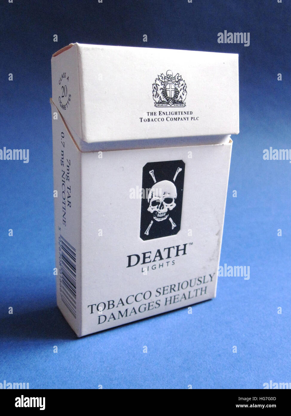2000s UK Death Cigarettes Packaging Stock Photo - Alamy