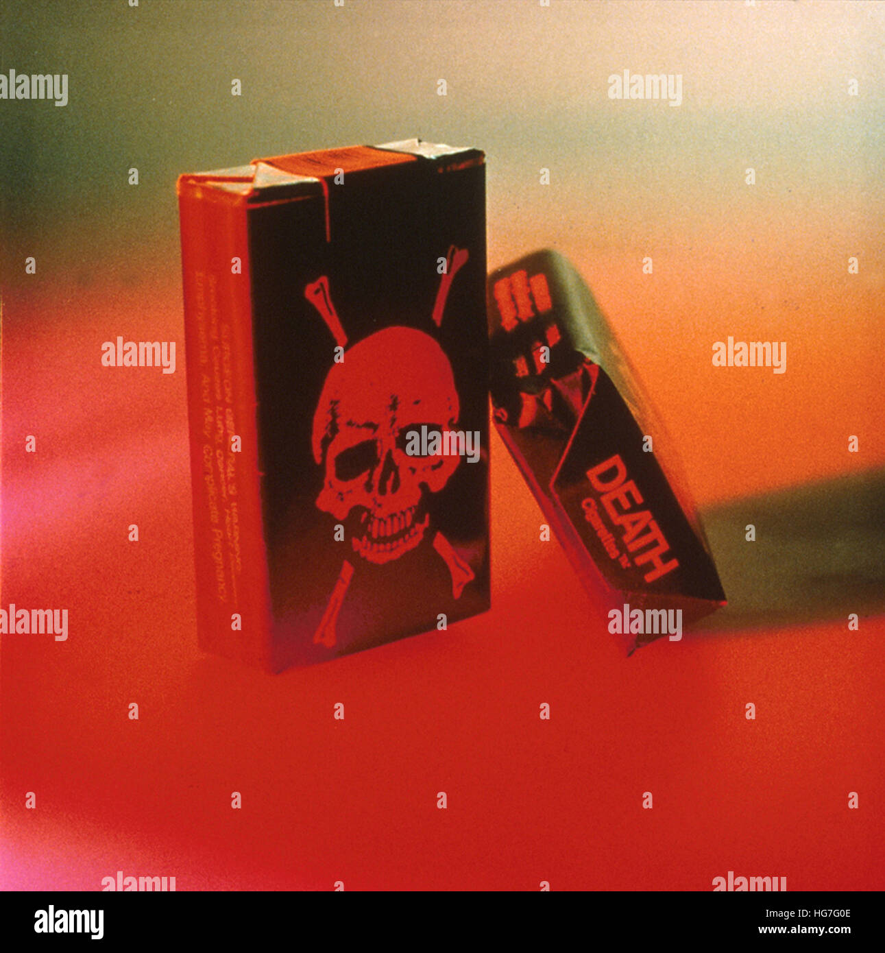 2000s UK Death Cigarettes Packaging Stock Photo - Alamy