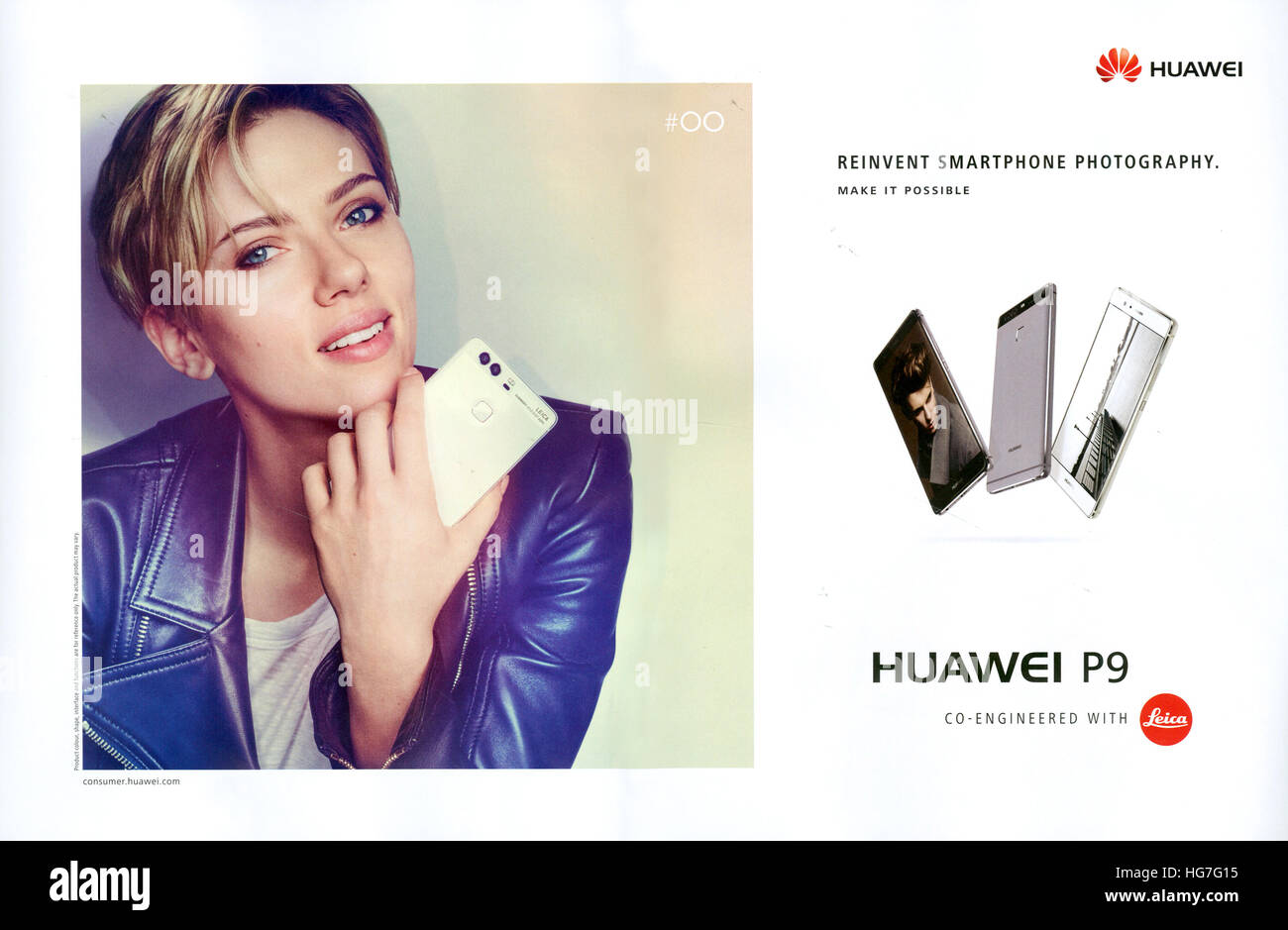 Huawei technology advert hi-res stock photography and images - Alamy