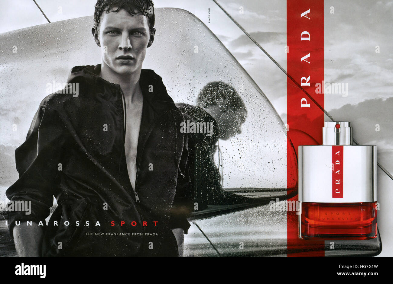 2010s UK Prada Magazine Advert Stock Photo - Alamy