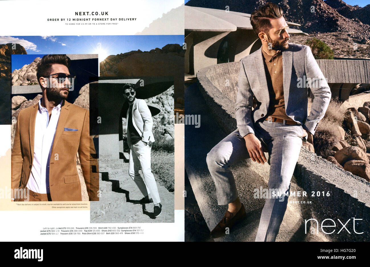 2010s UK Next Magazine Advert Stock Photo - Alamy