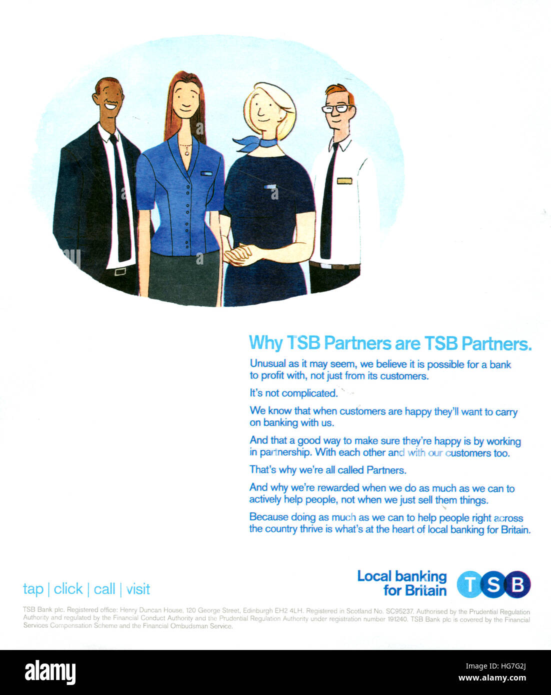 Tsb advert hi-res stock photography and images - Alamy