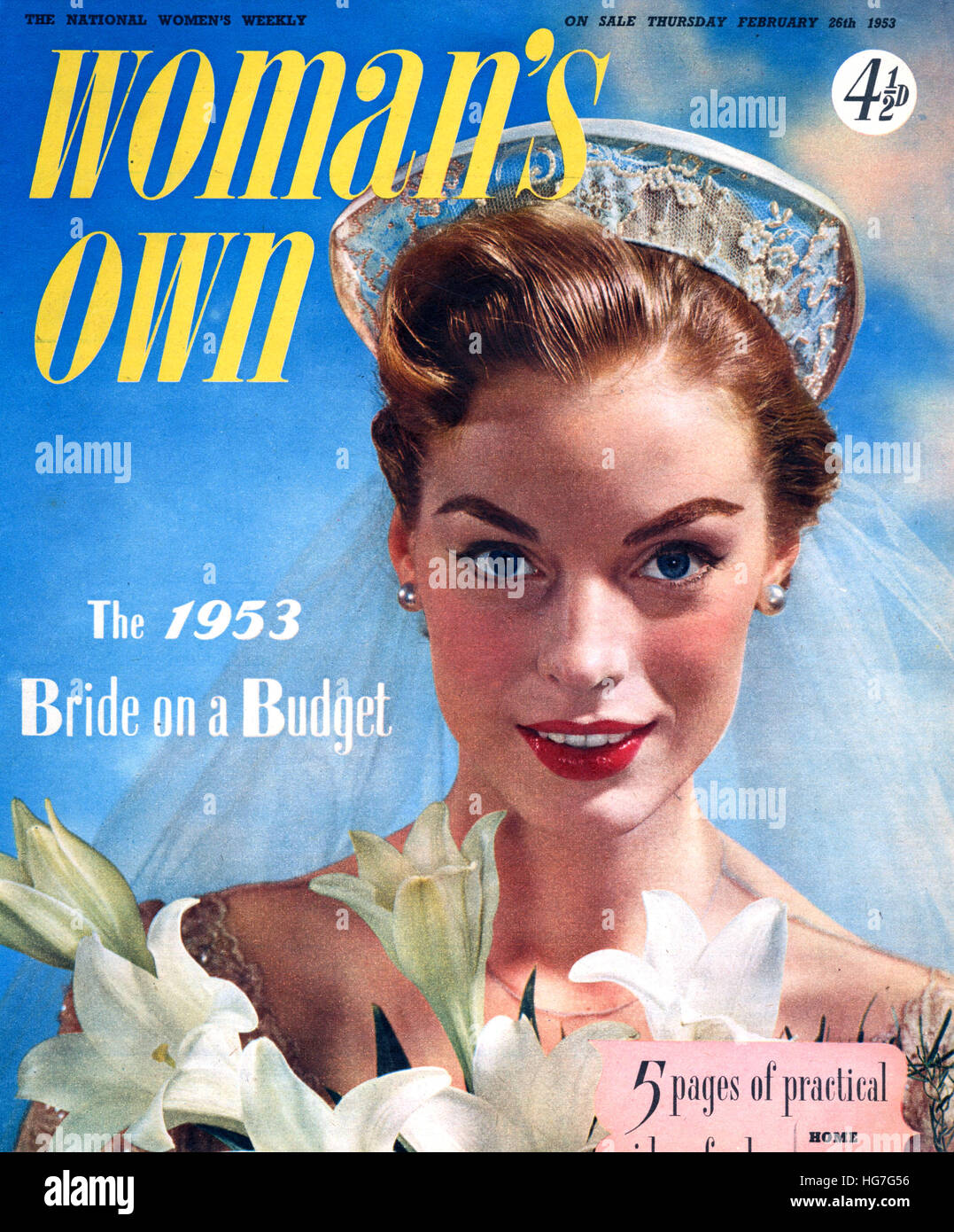 1940s UK Woman's Own Magazine Cover Stock Photo - Alamy