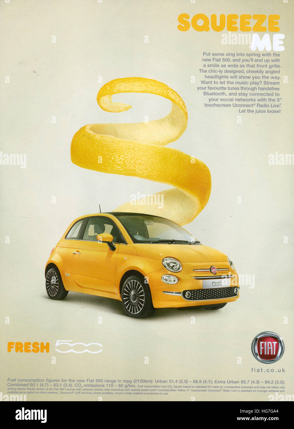 2010s fiat advert hi-res stock photography and images - Alamy