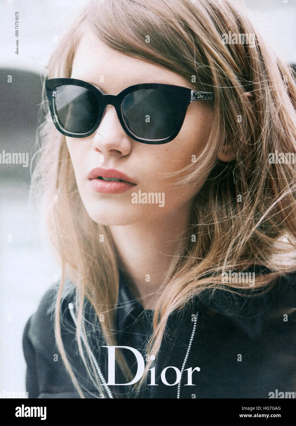 2010s UK Christian Dior Magazine Advert Stock Photo - Alamy