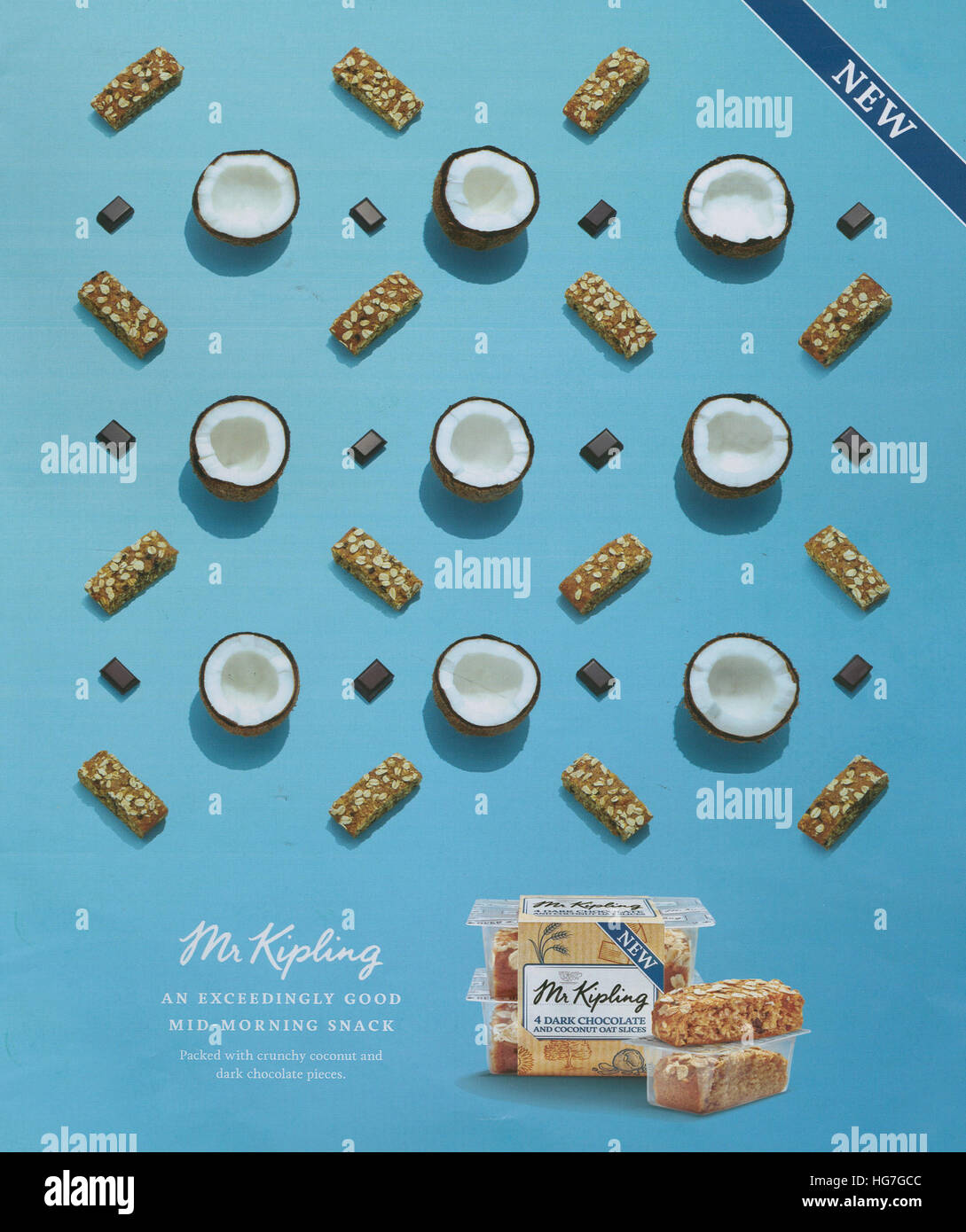 2010s UK Mr Kipling Magazine Advert Stock Photo - Alamy